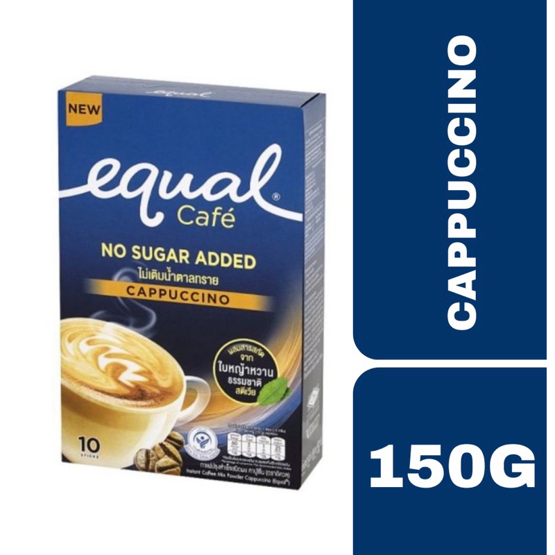 Equal cafe Cappuccino (10Sticks) 150g++อิควล คาปูชิโน (10ซอง) 150กรัม ...