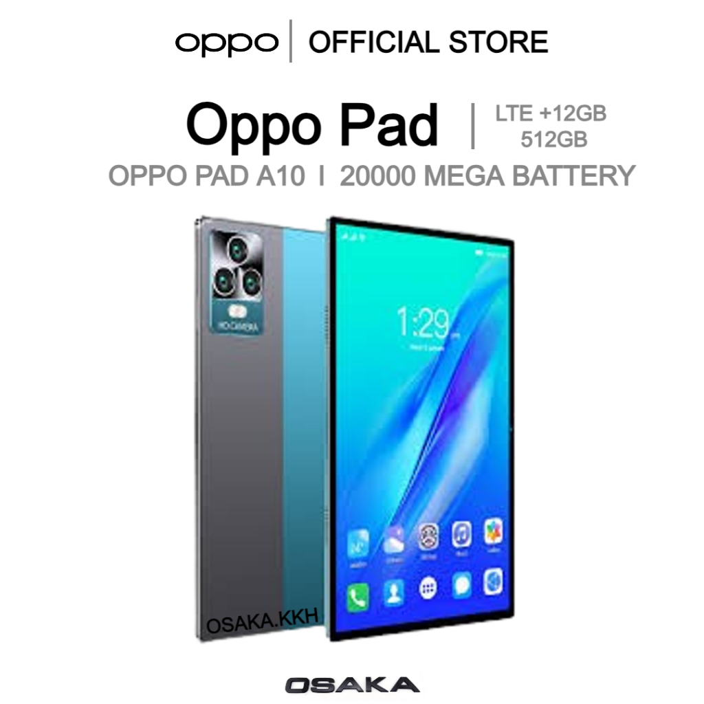【สต๊อกพร้อม】โปรโมชั่นส่วนลด 5G Tablet A10 Pad Series 12GB Ram+512GB Rom ...