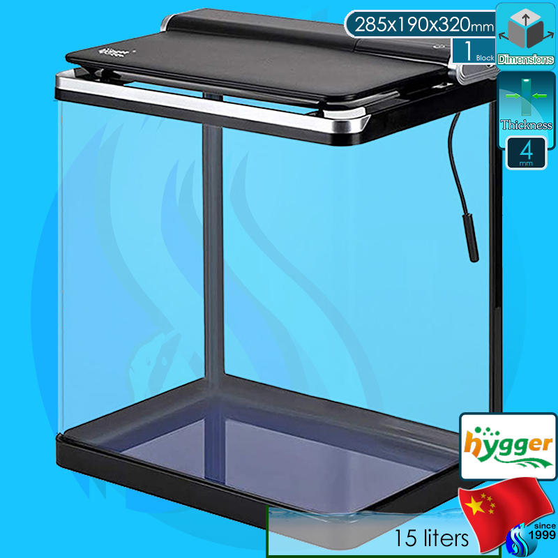 Hygger Small Fish Tank HG-948 ตู้ปลา ครบชุด ขนาดเล็ก 15ลิตร Aquarium ...