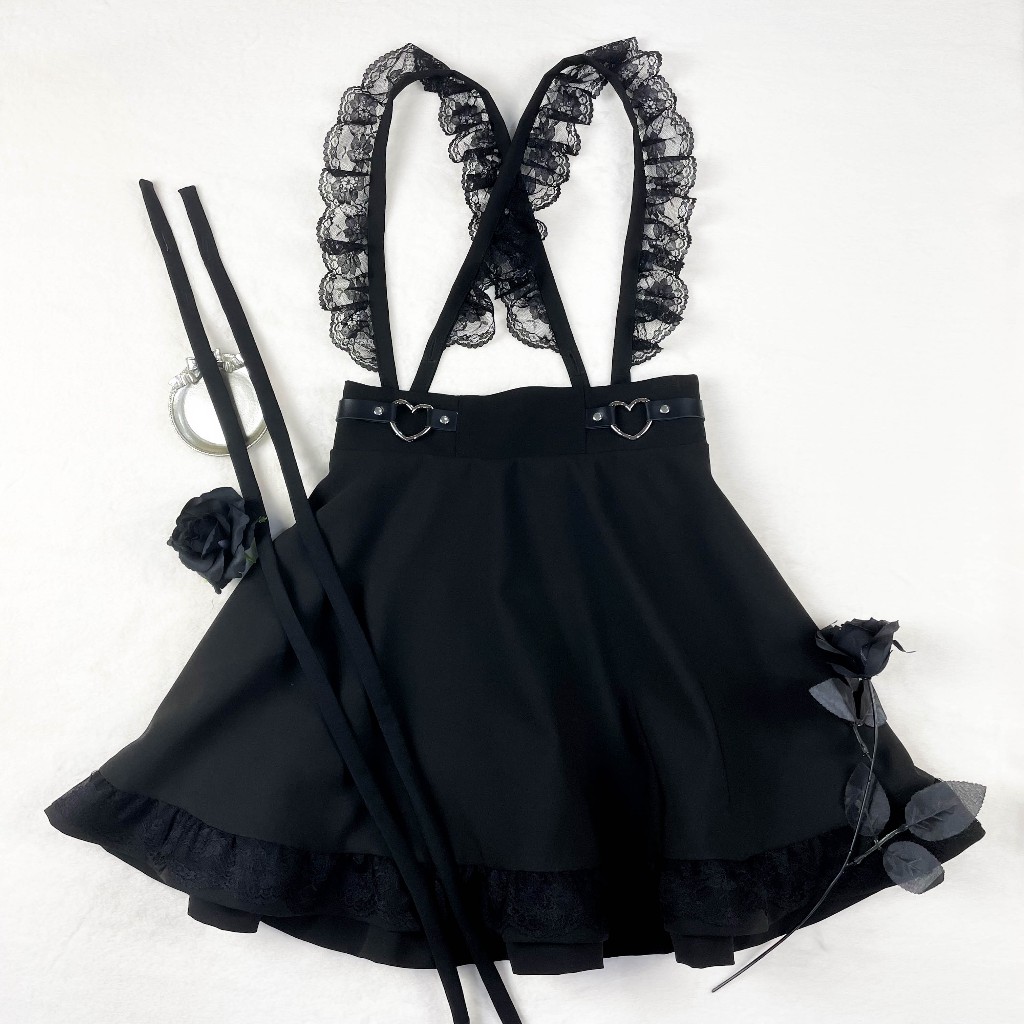 Rozalin Heart Lace Skirt [skirt set] | Shopee Thailand
