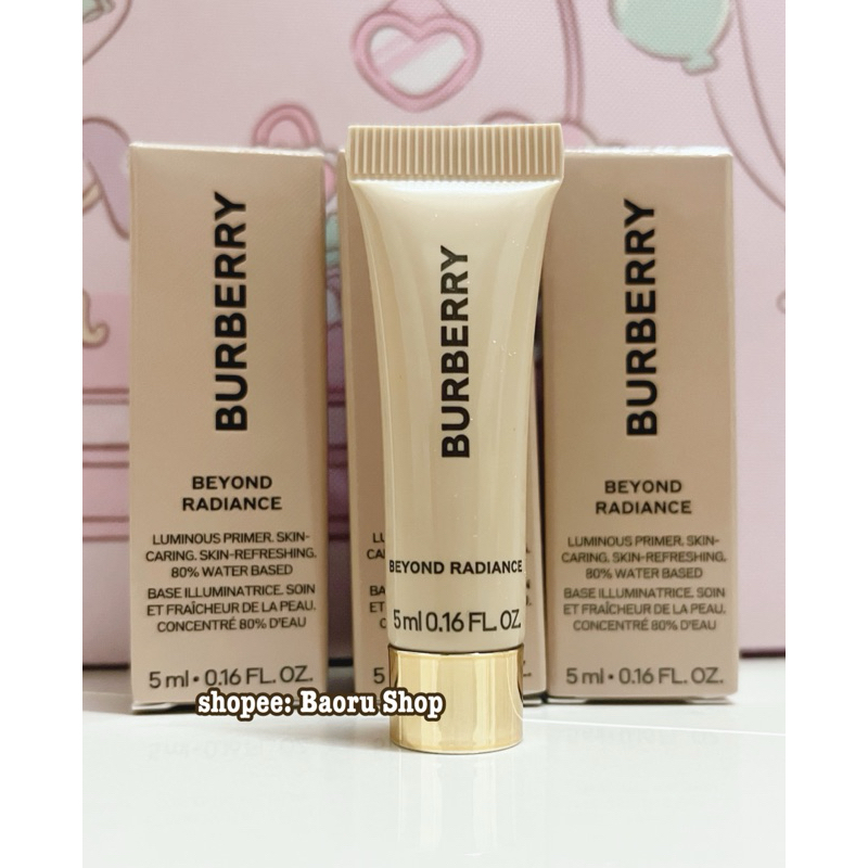 Burberry Beyond Radiance Glow Primer 5 ml #สีBARE GLOW ขนาดทดลอง | Shopee Thailand