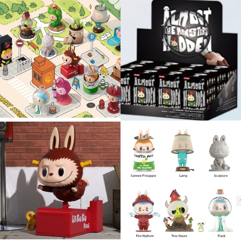 ลาบูบู้ THE MONSTERS Almost Hidden Series Figures | Shopee Thailand