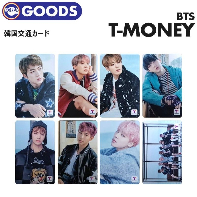 มีสินค้าพร้อมส่ง!! บัตร T-Money ☆ BTS ⭐️ ใช้งานได้จริง สำหรับใช้เดินทาง ...