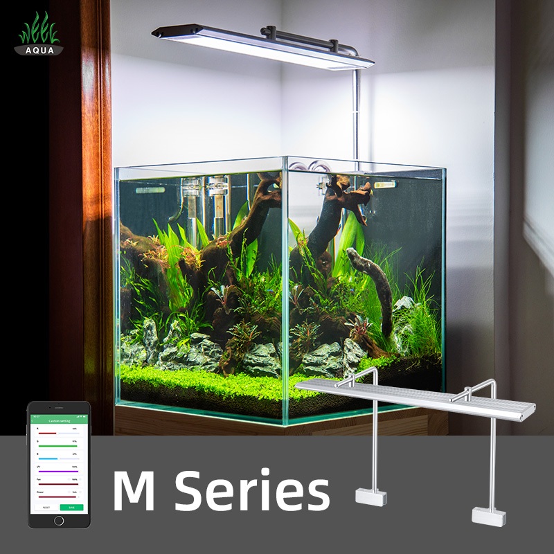 Week Aqua M Series Pro / D2 Pro โคมไฟ RGB+UV โคมไฟตู้ไม้น้ำ แคคตัส ฮาโว ...