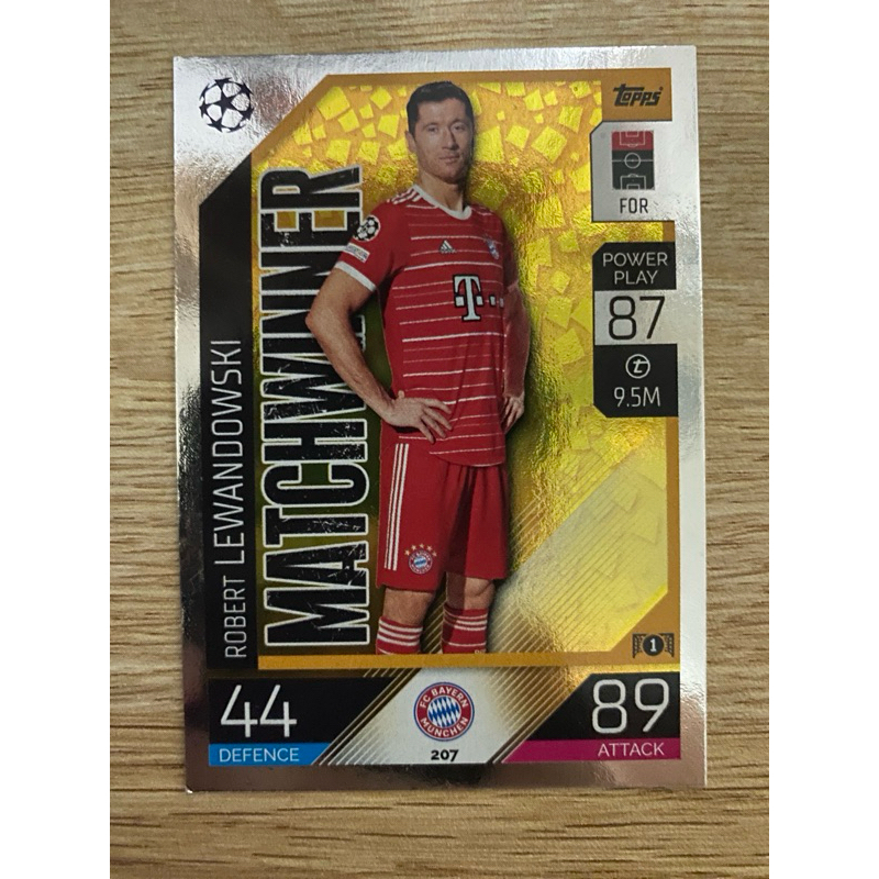 การ์ด Robert Lewandowski/MatchWinner | Shopee Thailand