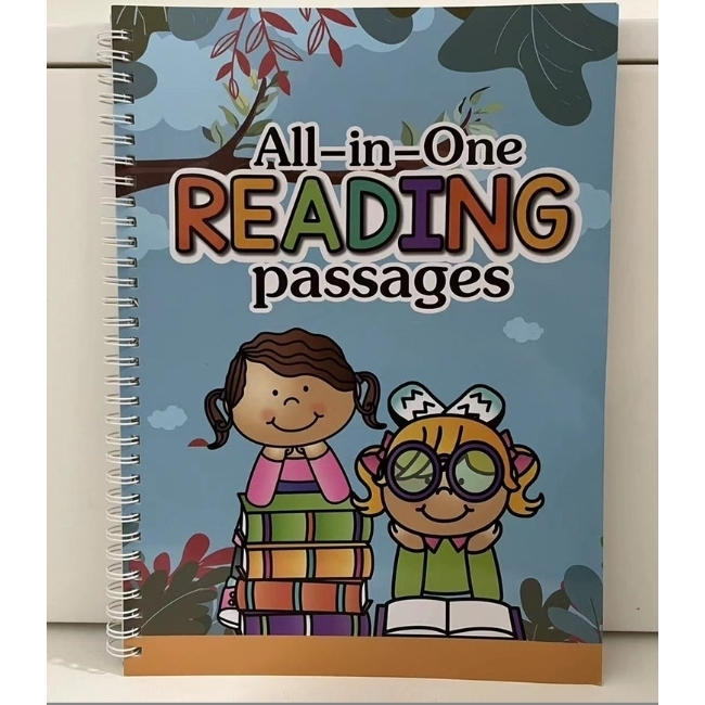 All in one Reading Passage แบบฝึกหัดสอน phonics และอ่านเอาเรื่องที่ ...