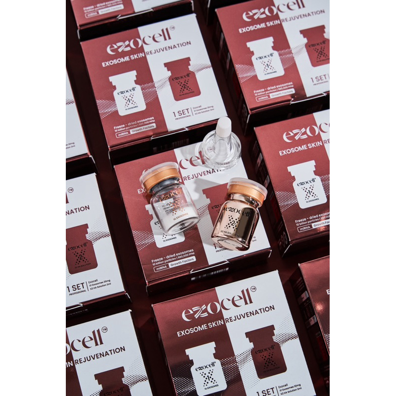 [M6880] Exocell Exosomes Skin Rejuvenation Set HA 10 พันล้านเซลล์ เอ็ก ...