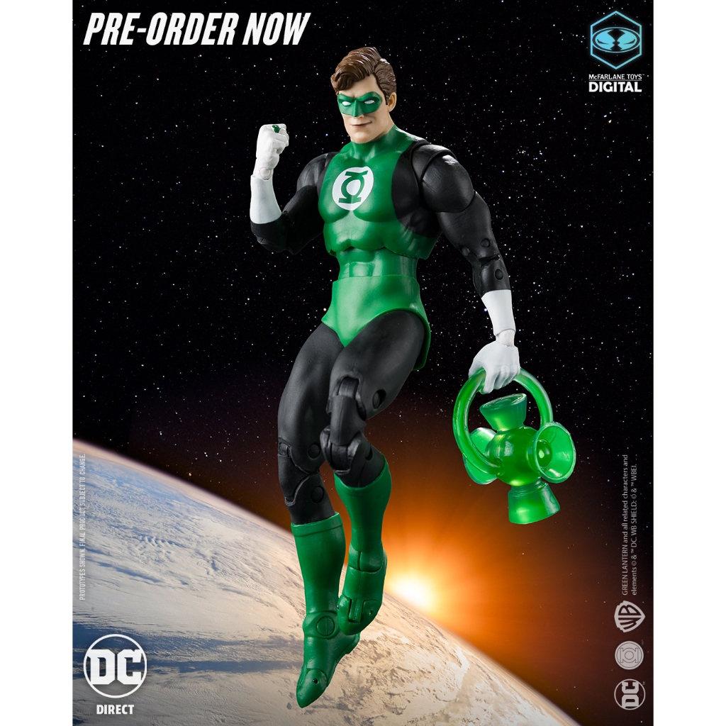 McFarlane Toys 7" - GREEN LANTERN (HAL JORDAN)(DC CLASSIC) 17161-INT ...