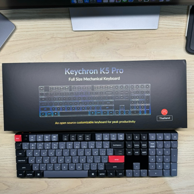 Keychron K5 Pro - Brown Switch (like new) | Shopee Thailand