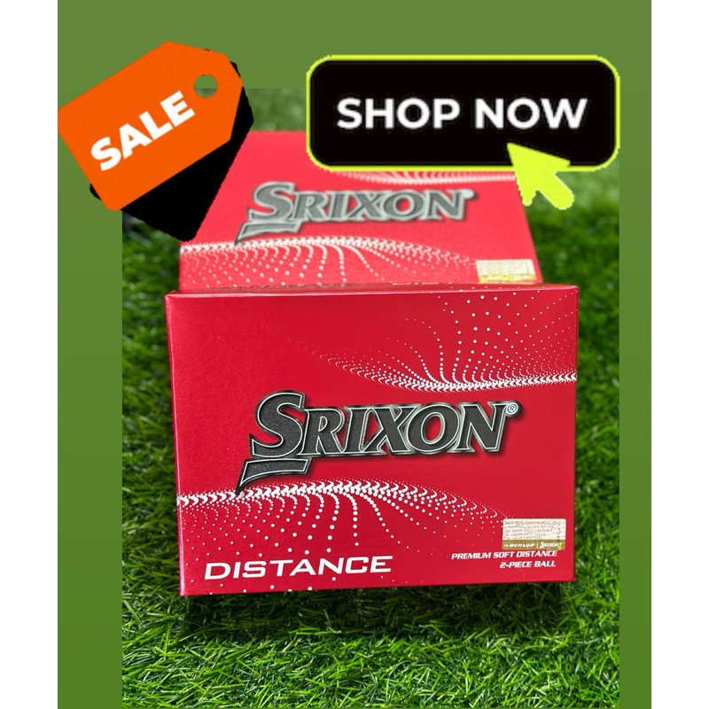 Srixon distance ลูกกอล์ฟ Srixon distance ( 1 กล่อง 12 ลูก) | Shopee ...