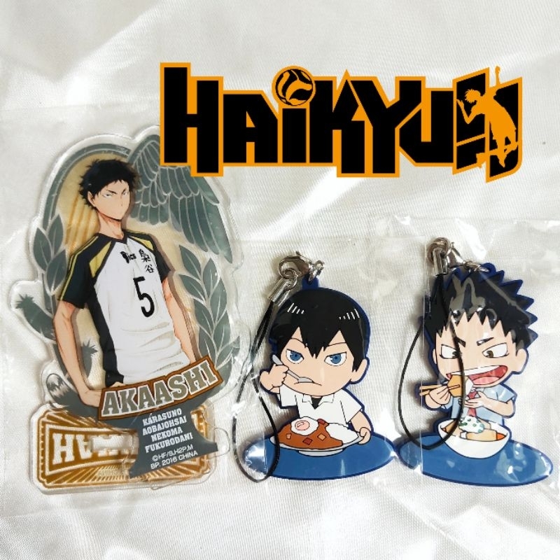 Standy Acrylic สแตนดี้อะคริลิค พวงกุญแจ Tobio Kageyama Hajime Iwaizumi ...