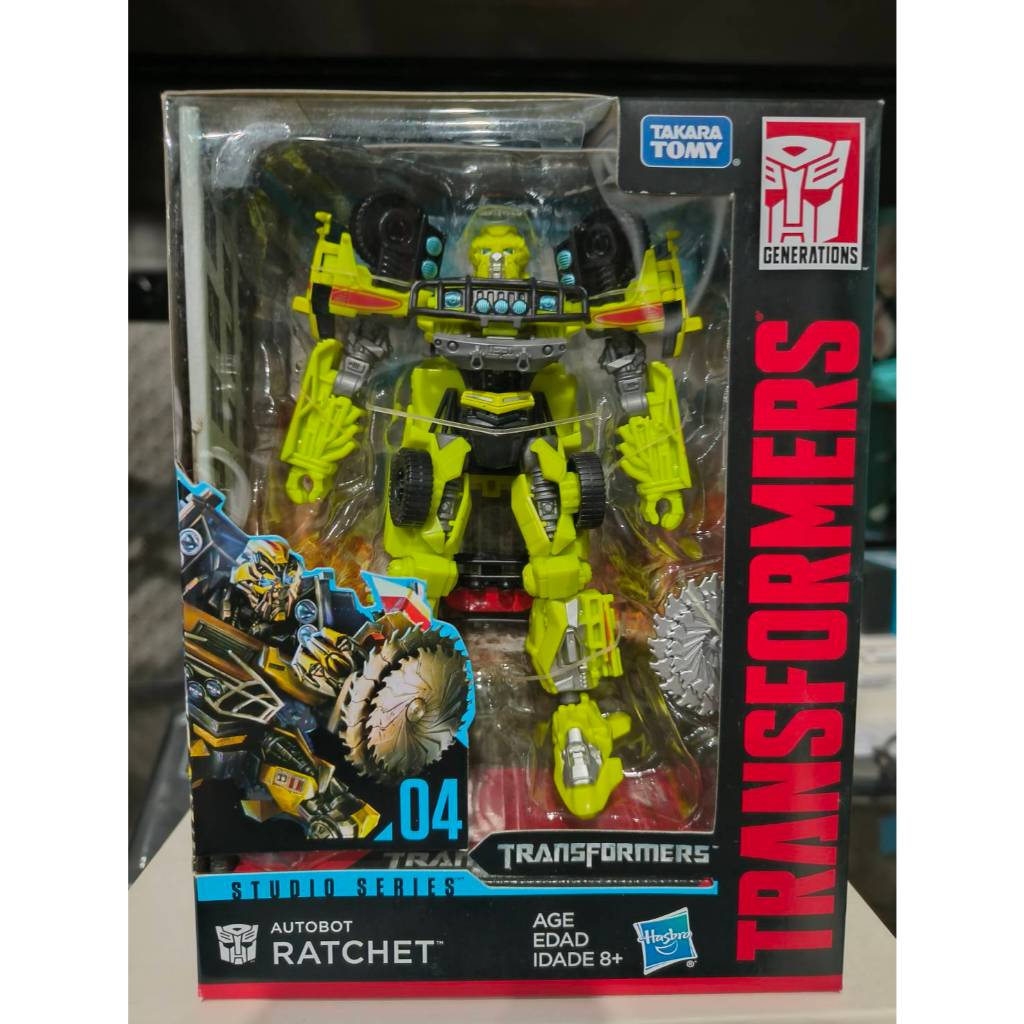 Transformers Studio Series 04 Deluxe Class Movie 1 Autobot Ratchet ส่ง ...