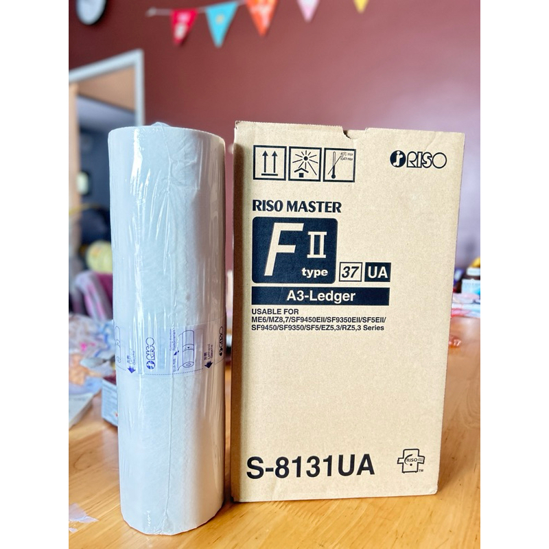 กระดาษไขโรเนียวRisoFII-A3ของแท้ สำหรับรุ่นRZ370,EZ370,371,SF5330,RE6350 ...
