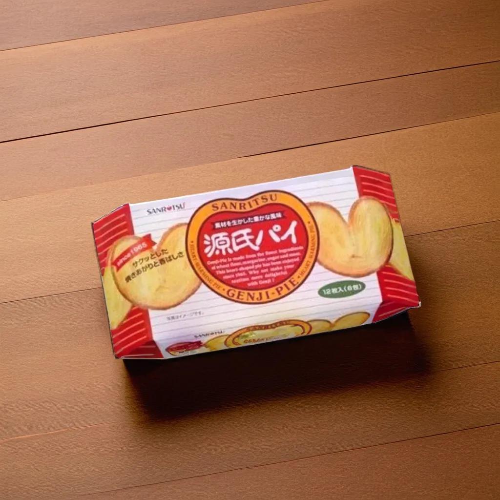 ซานิทสึ เซกะ เก็นจิ พาย (12 แผ่น x 133g) : ขนมคุกกี้พายรูปหัวใจ สุดคลาสสิกจากญี่ปุ่น เติมเต็ม ...