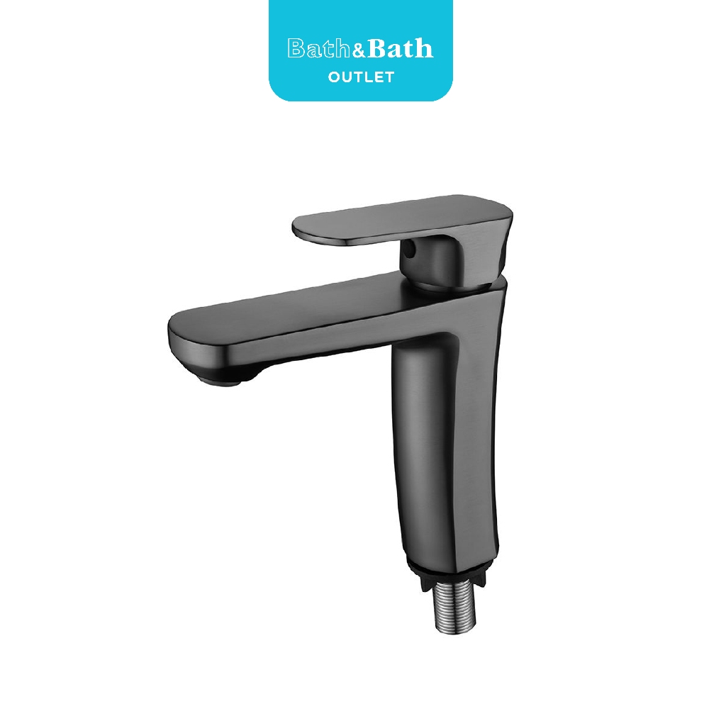 BATH&BATH BT-3500GM ก๊อกอ่างล้างหน้า เทาดำ | Shopee Thailand