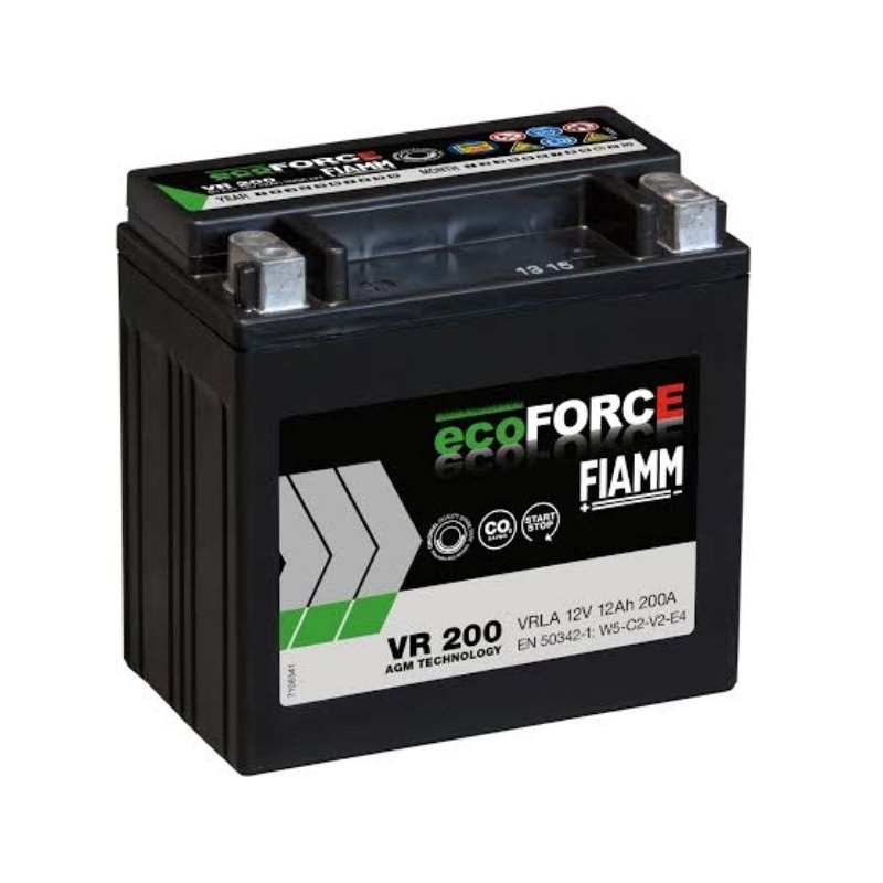 แบตเตอรี่เล็กเบนซ์ VR200 Fiamm 12V 12Ah 200A BENZ | Shopee Thailand