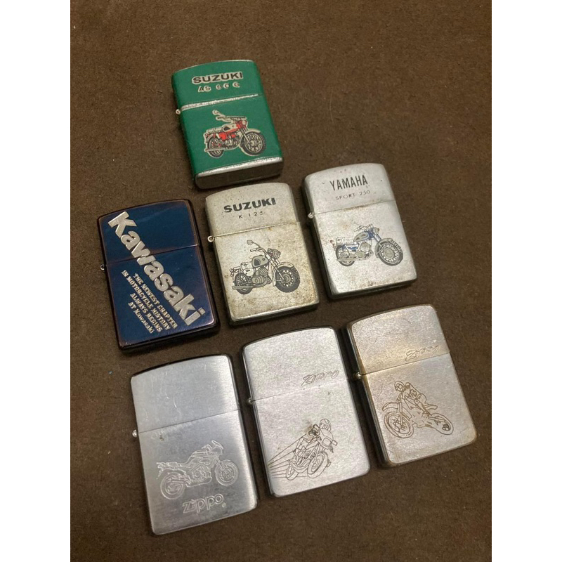 รวมเหล่าไฟแช็ครถมอเตอร์ไซด์มีzippoกับของญี่ปุ่นรวมกัน Harley Vintage ...