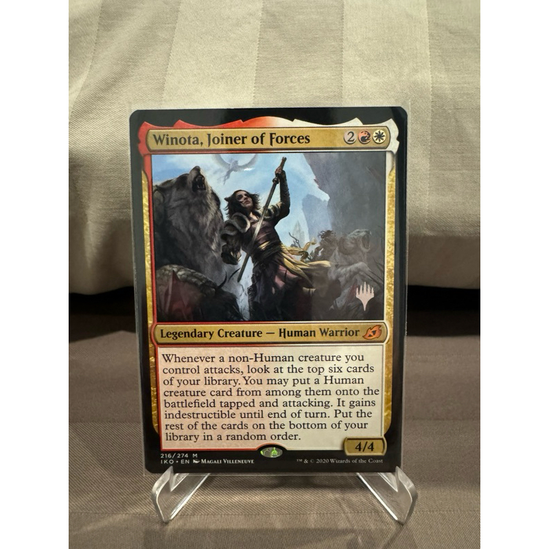 MTG Promo Pack: Winota, Joiner of Forces (Promo Pack) | Shopee Thailand