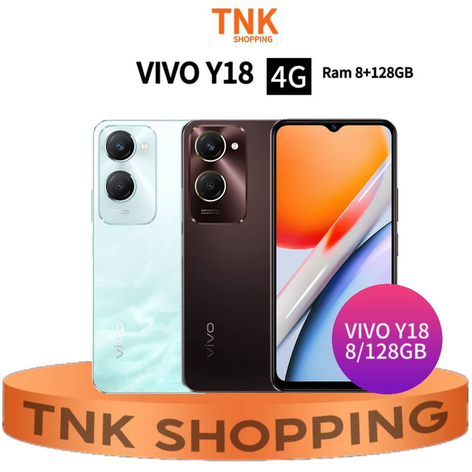 VIVO Y18 (8+128) (4+128) แบตอึด 5000 mAh รับประกัน 1ปี | Shopee Thailand
