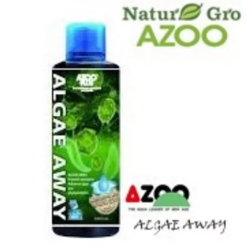 AZOO ALGAE AWAY ผลิตภัณฑ์กำจัดตะไคร่สำหรับตู้ปลา ตู้ไม้น้ำ | Shopee ...
