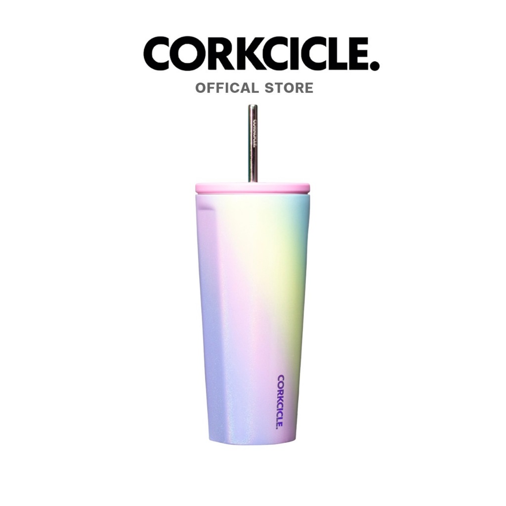 CORKCICLE : COLD CUP RAINBOW UNICORN 24oz (700ml) | Shopee Thailand