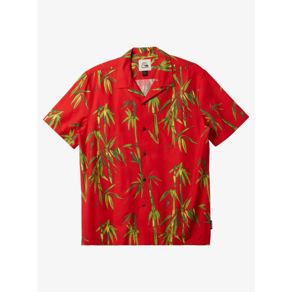 Quiksilver เสื้อเชิ้ตผู้ชาย Bamboo DNA Island - Short Sleeve Shirt for ...