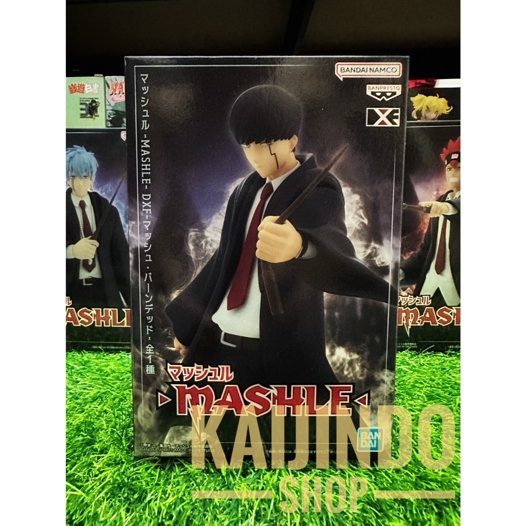 [ของแท้-พร้อมส่ง] BANDAI BANPRESTO FIGURE: DXF - MASH BURNEDEAD MASHLE ...
