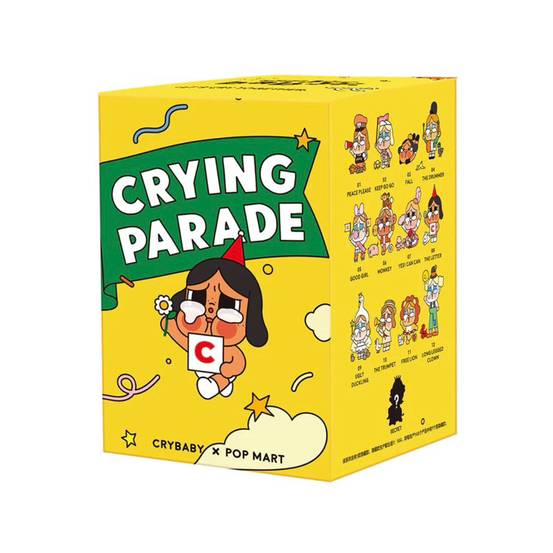 Crybaby Crying Parade Popmart 1 จุ่ม | Shopee Thailand