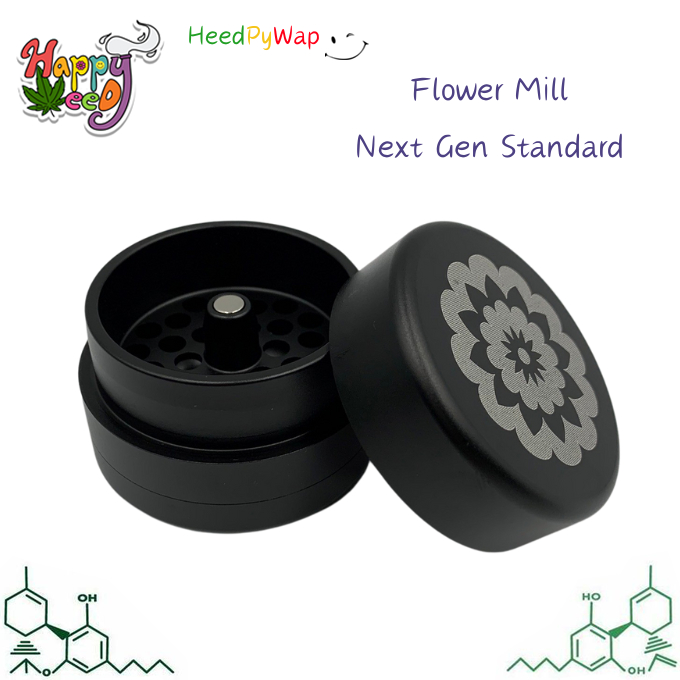 [ใหม่ล่าสุด] Flower Mill Next-Gen Standard 2.5" ไกรน์เดอร์สมุนไพร ...