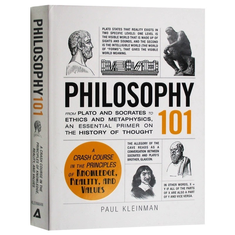 พร้อมส่งจากไทย【หนังสือภาษาอังกฤษ PHILOSOPHY101 】ผู้เขียน: Paul Kleinman ...