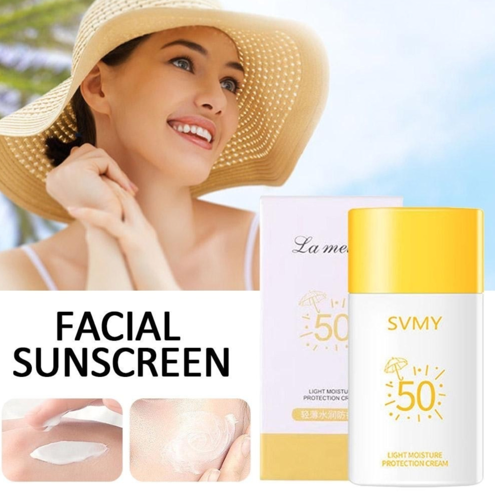 HIH shopสูตรใหม่ ครีมกันแดดนมวัว กันแดดหน้า UV SPF50+ กันเหงื่อ กันน้ำ บางเบา ซึมเร็ว เกลี่ยง่าย ...