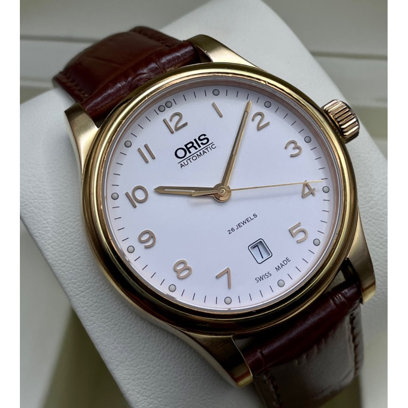 Oris Pink Gold นาฬิกา มือสอง | Shopee Thailand