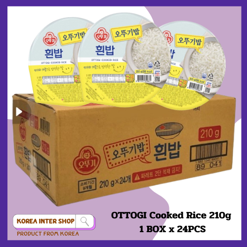 ขายยกลัง ข้าวสวยเกาหลีสำเร็จรูปพร้อมทาน แบรนด์โอโตกิ ottogi cooked rice ...