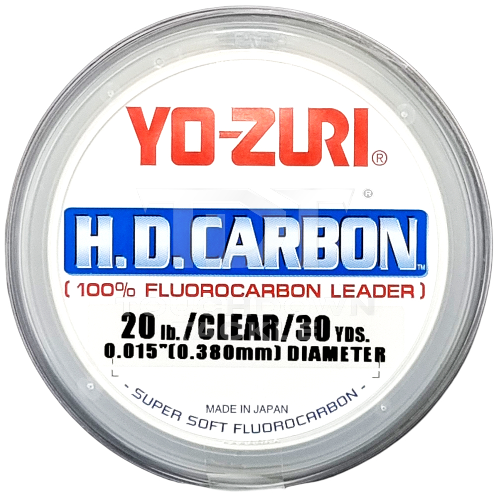 YO-ZURI H.D.CARBON 100% FLUOROCARBON LEADER *** สายชอค ยอดนิยม สุดคุ้ม MADE IN JAPAN 100% ...