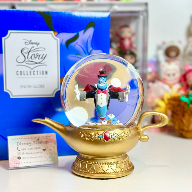 พร้อมส่ง 🌟 Disney Story Collection - Genie Aladdin Snow Globe | Shopee ...