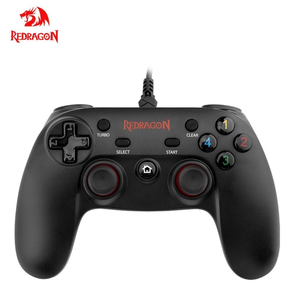 Redragon G807 SATURN จอยสติ๊กควบคุมเกม แบบใช้สาย PC | Shopee Thailand