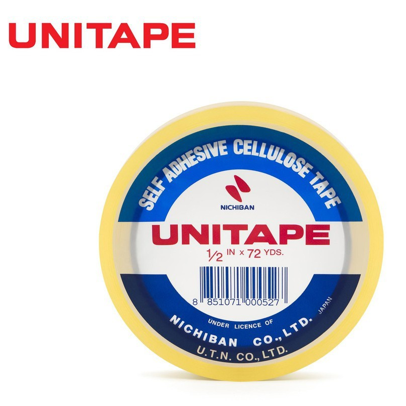 เทปใส(UNITAPE )แกน3นิ้วขนาด1/2นิ้ว*72หลา | Shopee Thailand