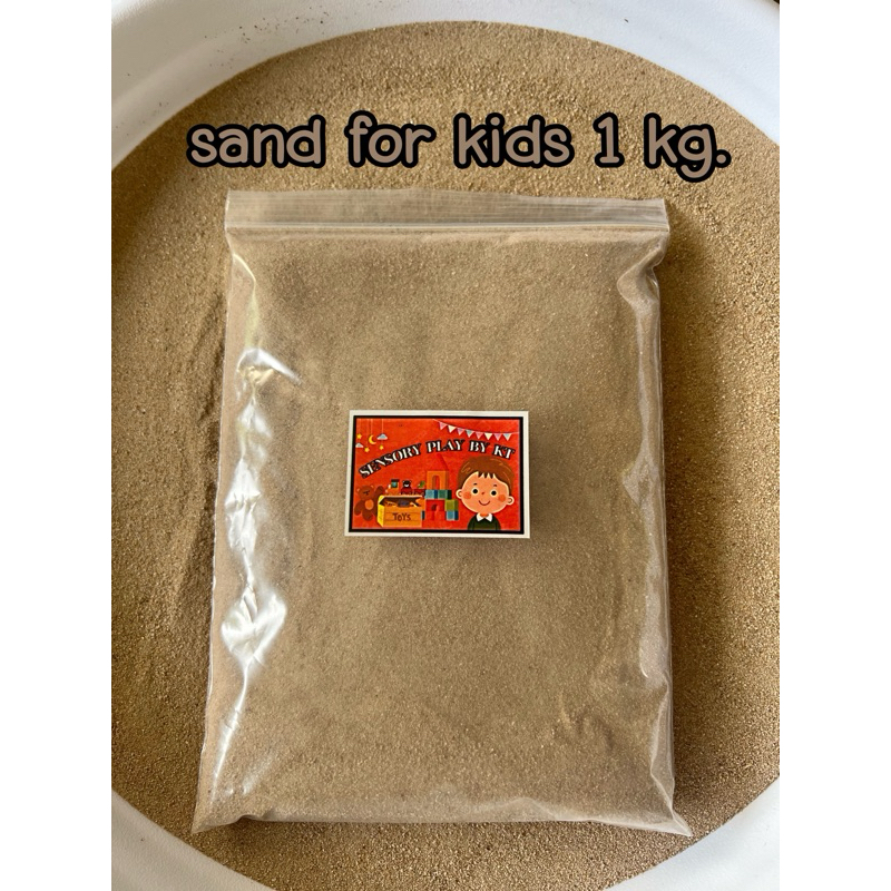 Sand for kids Sensory Play ทรายสำหรับเด็ก ปริมาณ 1kg. | Shopee Thailand