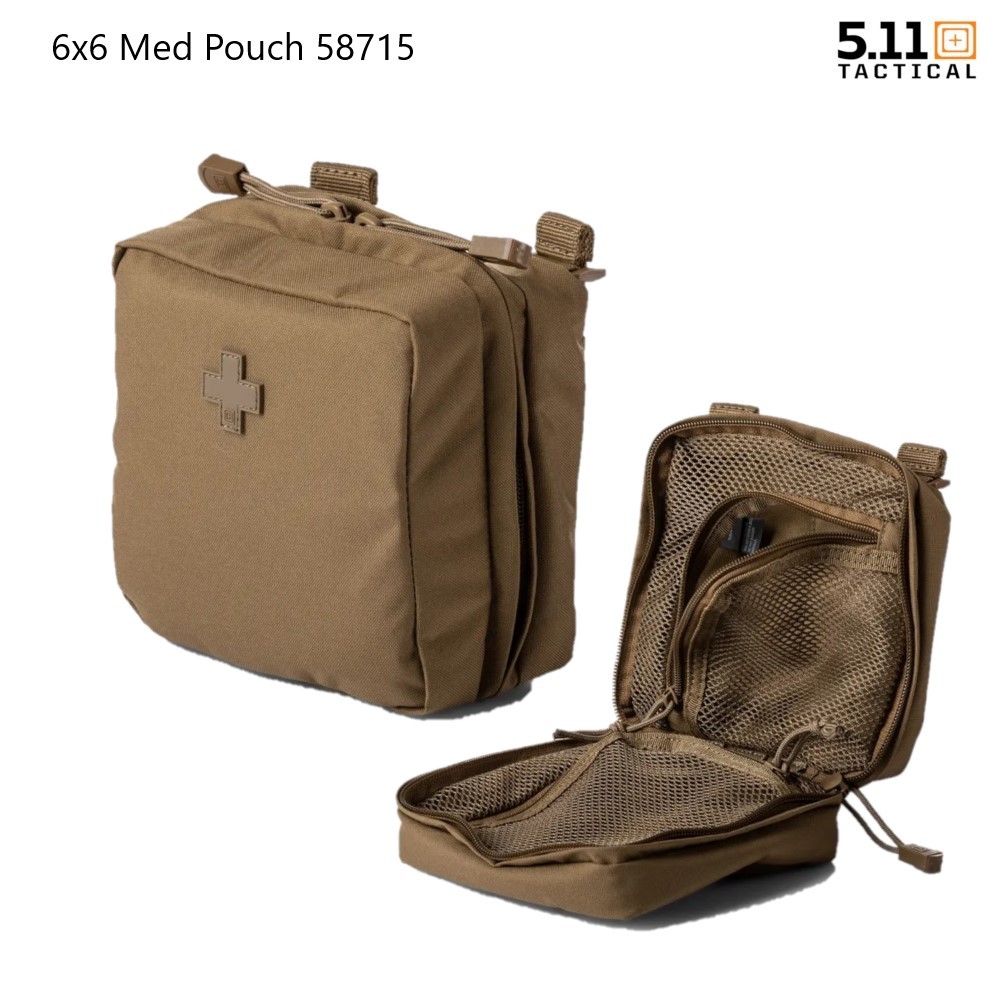 5.11 Tactical 6x6 Med Pouch 58715 กระเป๋าใส่อุปกรณ์ปฐมพยาบาล เบา ...
