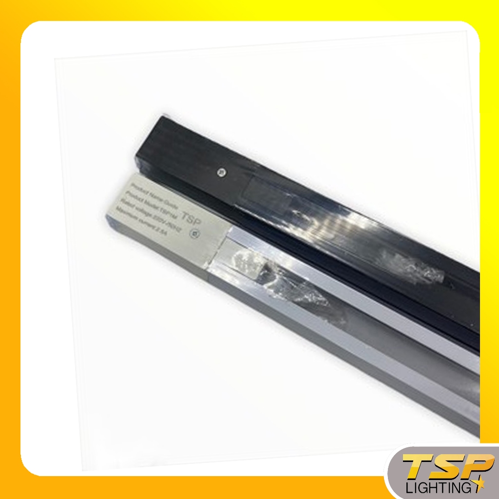 TSP Lighting │ รางแทร็กไลท์ Track light อลูมิเนียม1M 2M สำหรับ 2 สาย ...