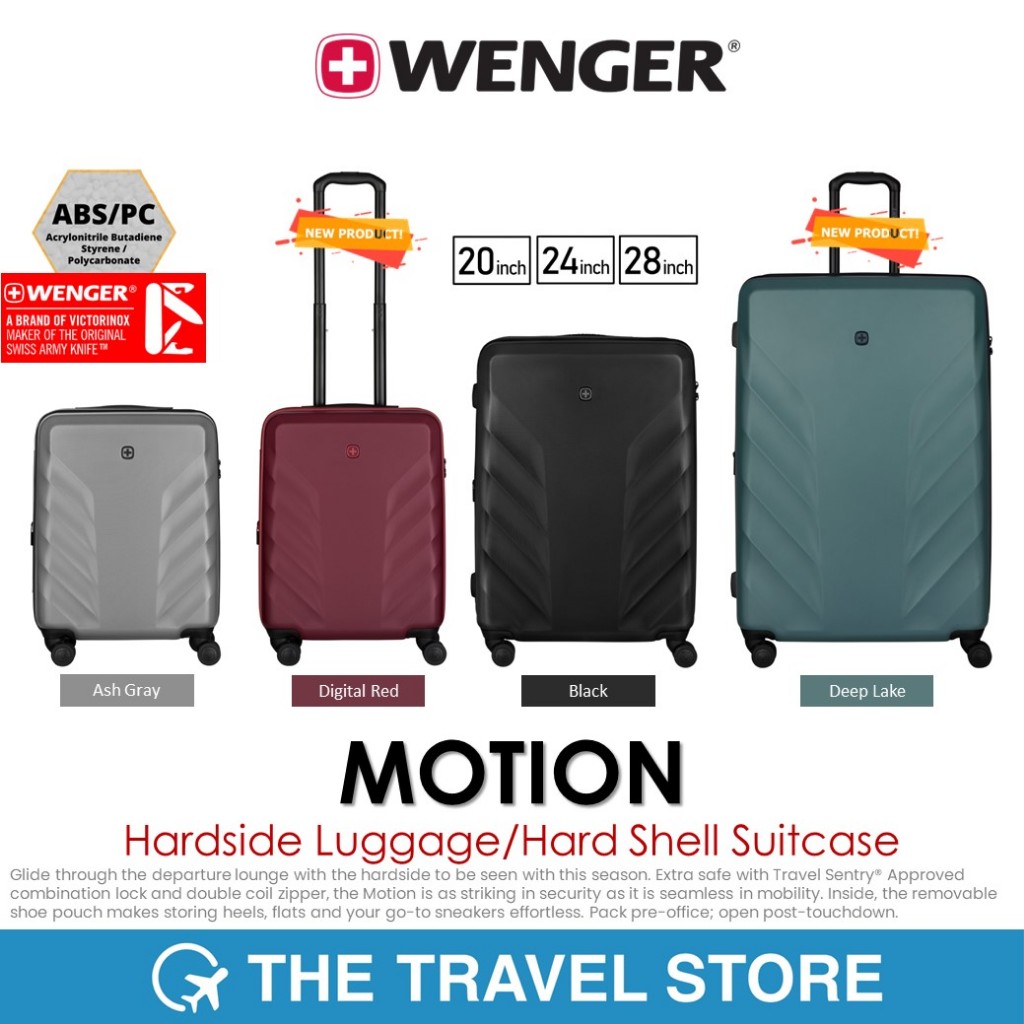 WENGER Motion Hardside Luggage/Hard Shell Suitcase กระเป๋าเดินทาง ...