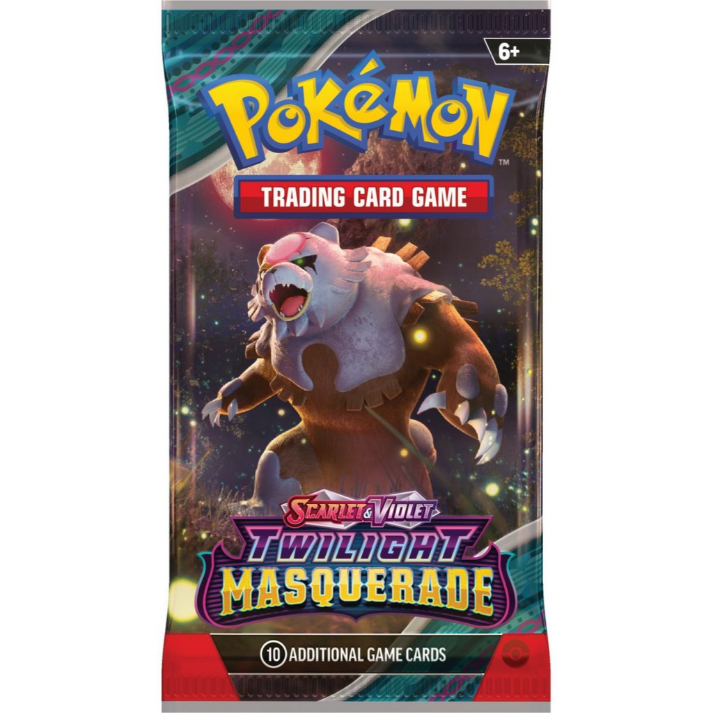 Pokemon Card "Booster Twilight Masquerade 10 Cards" ENG SV06 | Shopee ...
