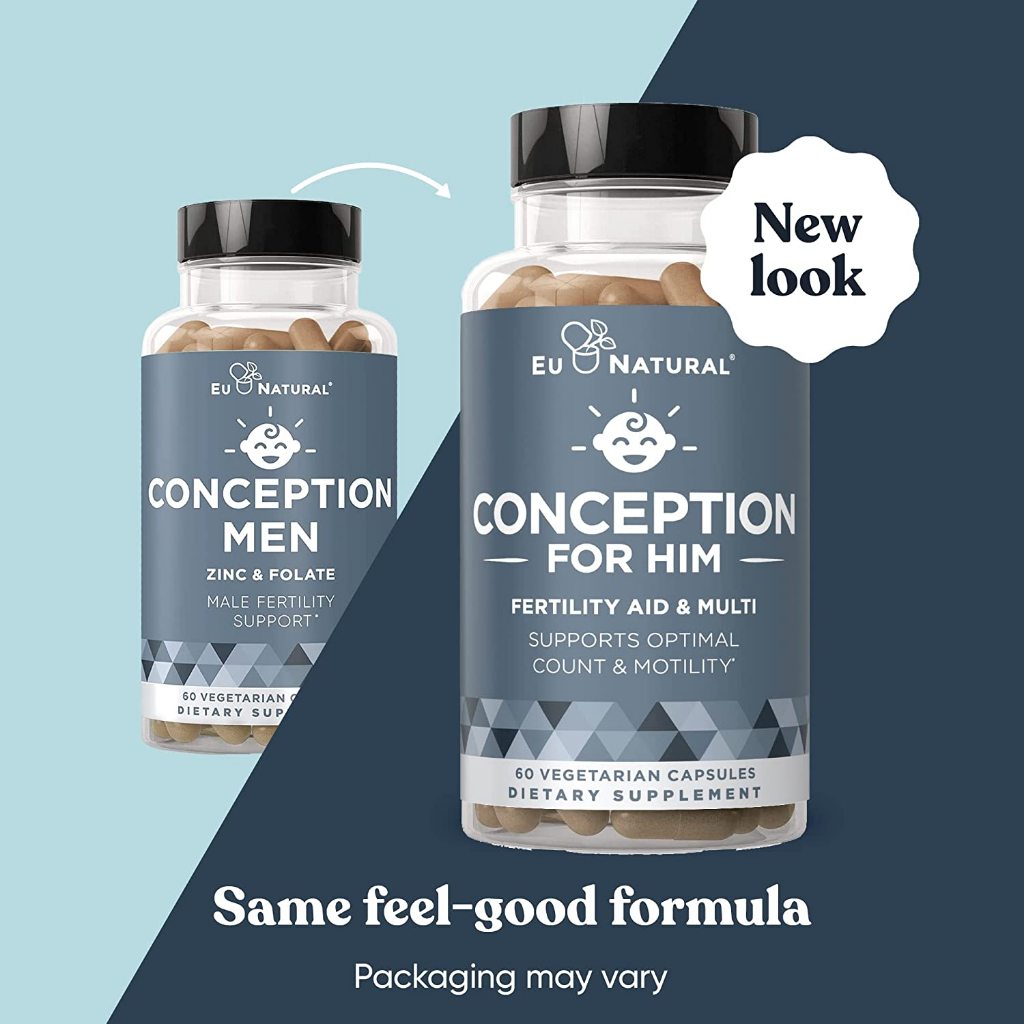 Conception Men เพิ่มคุณภาพของสเปิร์ม แพ็คคู่ 120 แคปซูล 2 กระปุก สุด ...