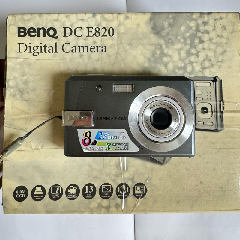 กล้องดิจิตอล Benq DC E820 งานกล่อง อุปกรณ์ครบ | Shopee Thailand