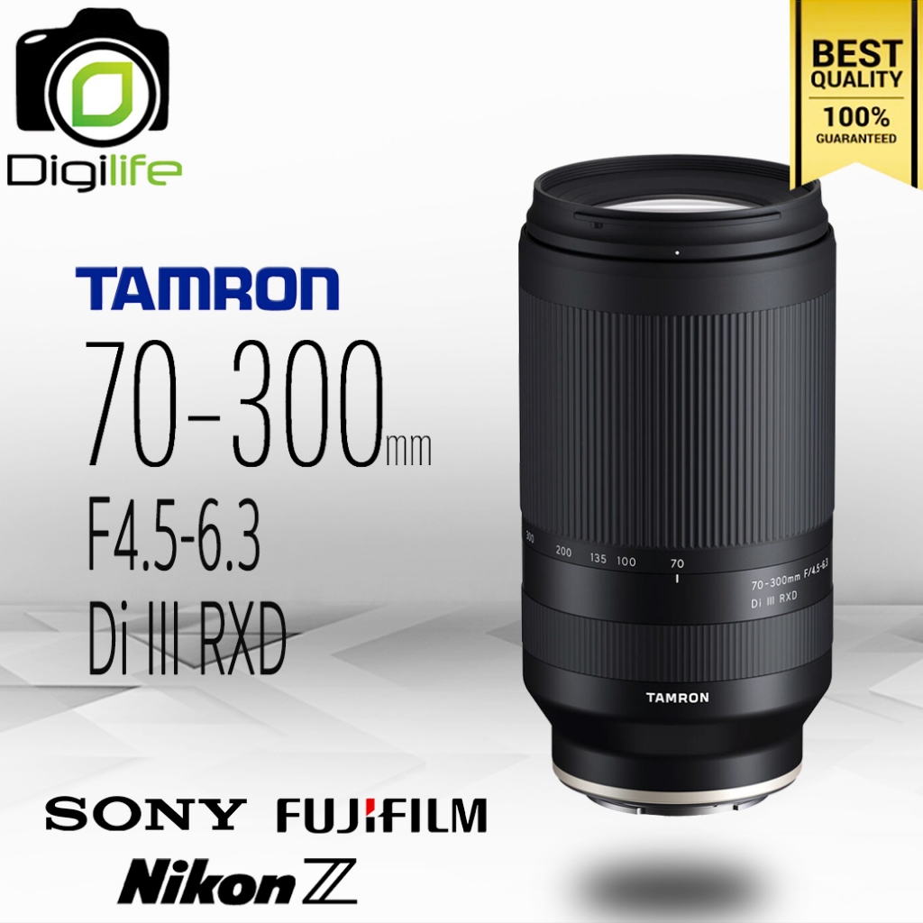 Tamron Lens 70-300 mm. F4.5-6.3 Di III RXD for Sony E, FE / Nikon Z ...