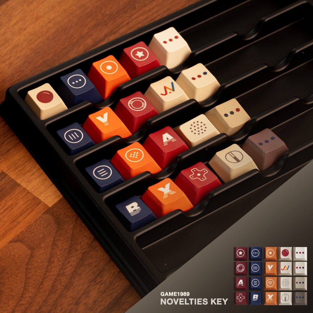 คีย์แคป KEYPRO x TUTKEYS Game1989 Cherry Profile keycap คีย์ไทย Game ...