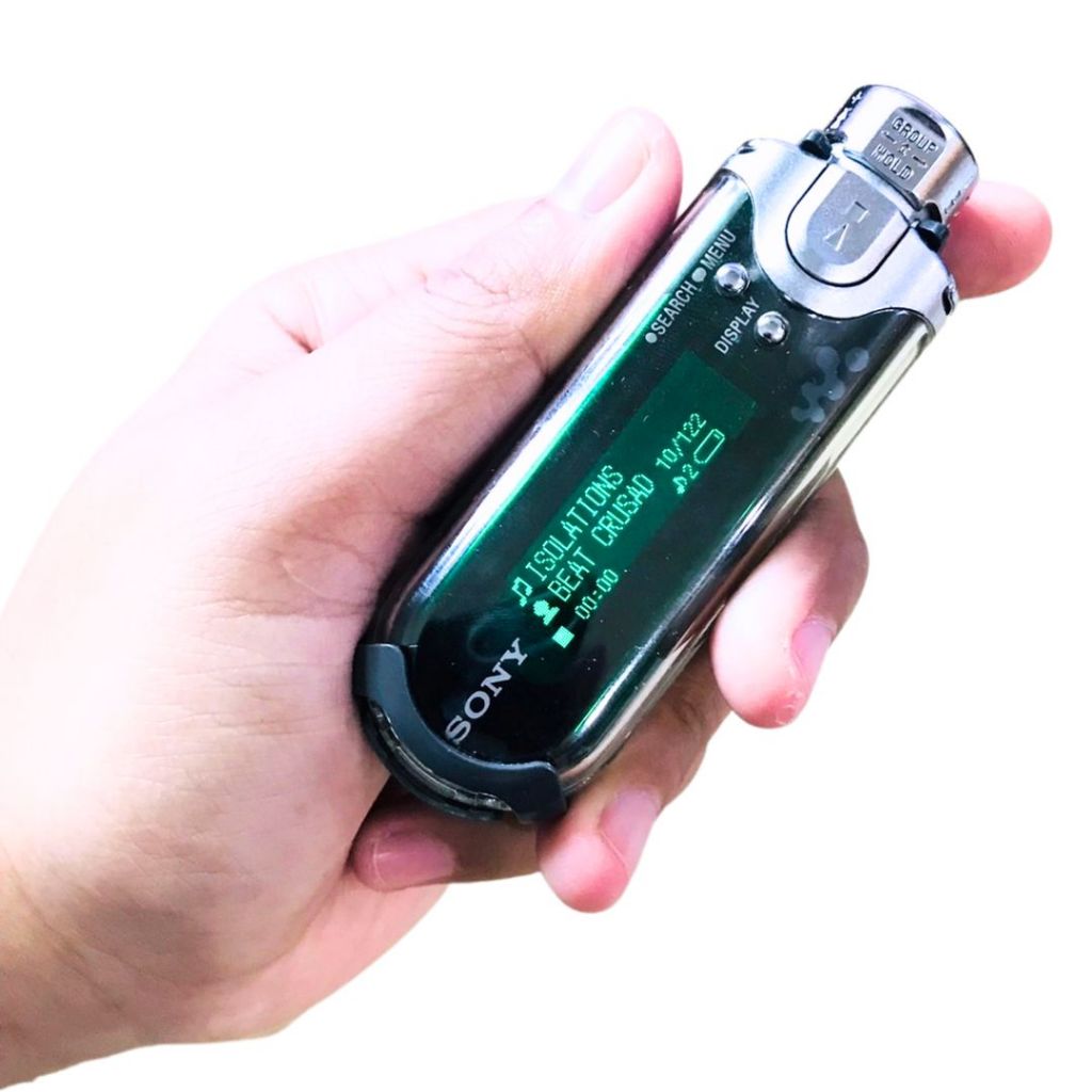 ( สินค้าญี่ปุ่นมือ2 )MP3 Sony Walkman แบบแท่ง ความจุ 512 MB สีเขียว ...