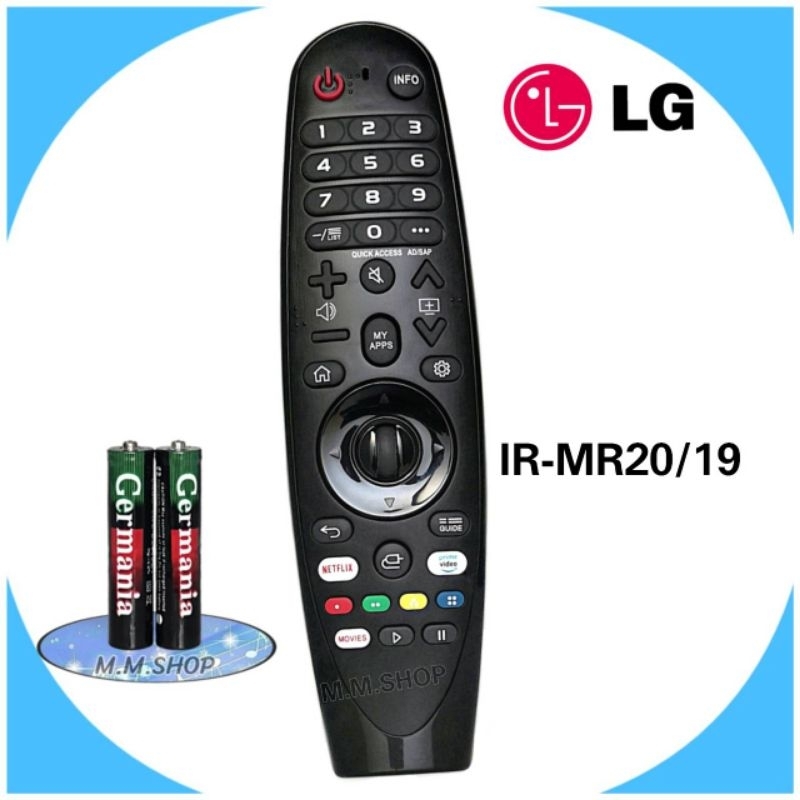 รีโมททีวี Smart TV รหัส IR-MR20/19 Magic Remote LG(ไม่มีคำสั่งเสียง ...