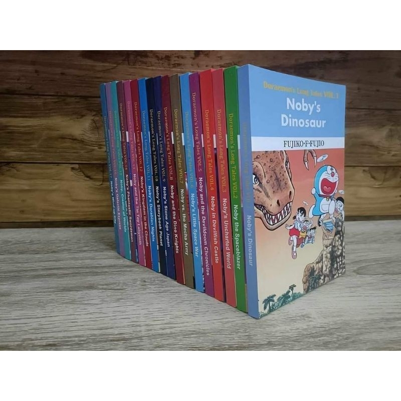 Doraemon's Long Tales series Set 17 books ภาพสี ภาษาอังกฤษ | Shopee ...