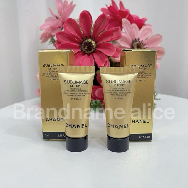 แท้💯 Chanel sublimage Le teint 5 ml สี B20, B30 ผิวขาว | Shopee Thailand